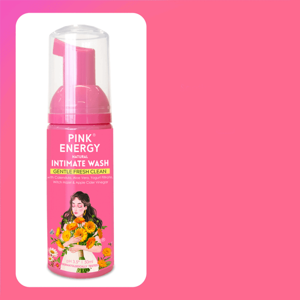 Natural Calendula Intimate Wash -150ml – Pink Energy